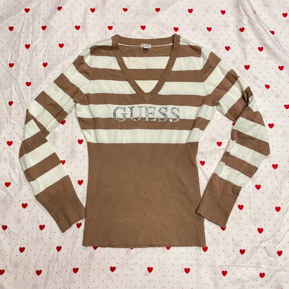 Guess | Sweaters | Striped Guess Sweater | Poshmark